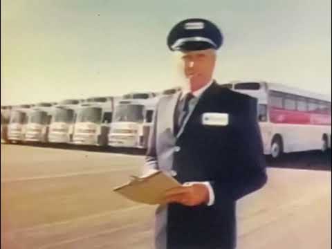 1978 Trailways Bus Service Classic Television Commercial - 1970s