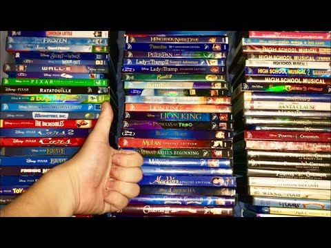 Disney / Pixar DVD & Blu-Ray Collection 2018