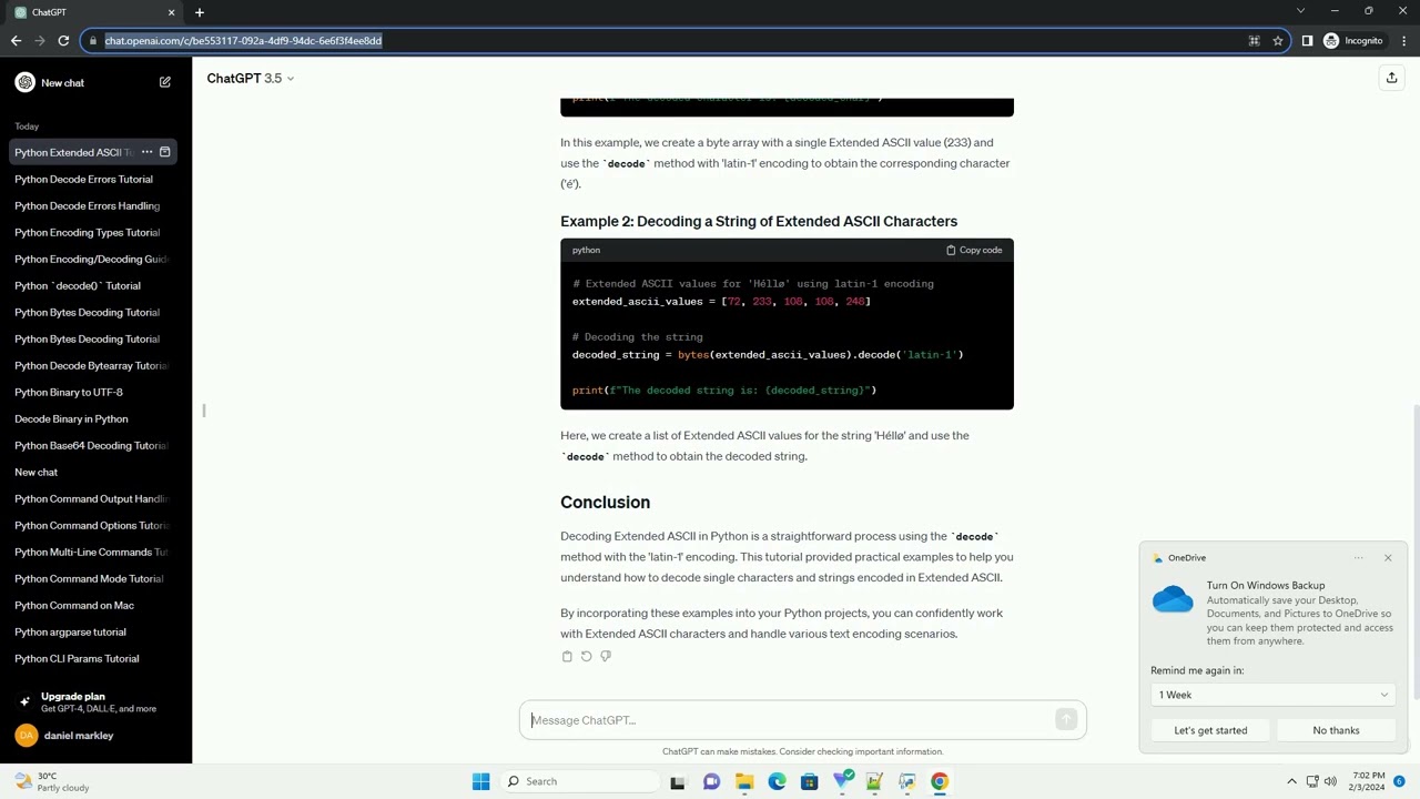python decode extended ascii