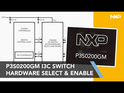 P3S0200GM I3C Switch with Hardware Select & Enable