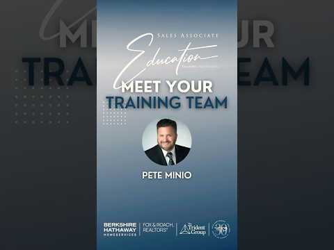 BHHS Real Estate Agent & Trainer - Pete Minio