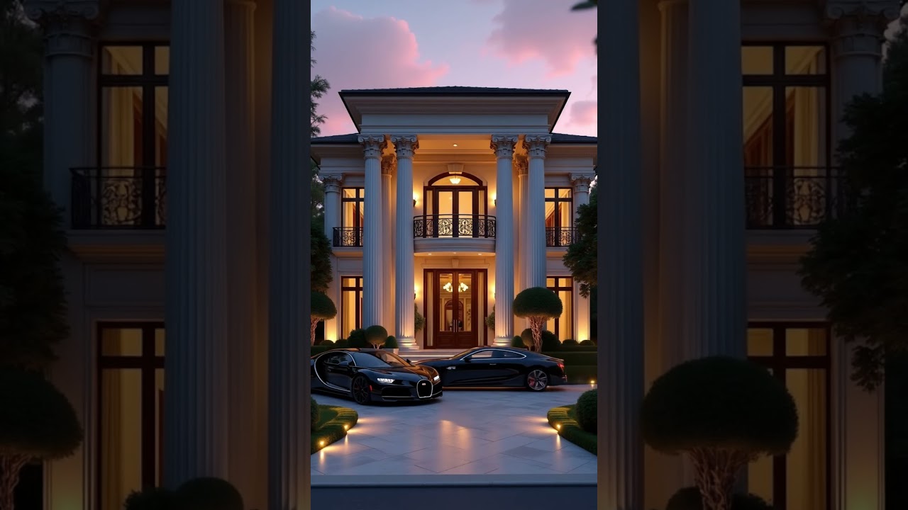 This $1 Trillion Ultra-Luxury Duplex Front Elevation Is Mind-Blowing! 💎🏰