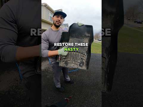 From Filthy to Fresh! Restoring WeatherTech Mats ✨? | Plainfield, IL #detailing #cardetailing #asmr