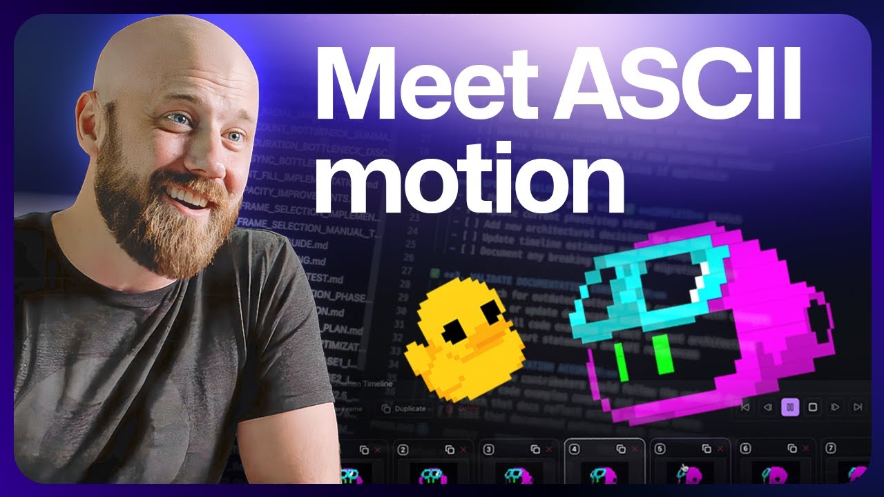 How a designer built an ASCII animation tool with GitHub Copilot