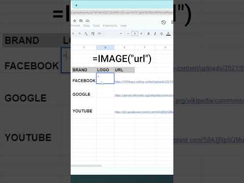 Image Function in Google Sheet