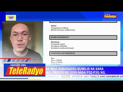 Ano ang pagkakaiba ng CV at resumé? | Good Job (14 Feb 2023)