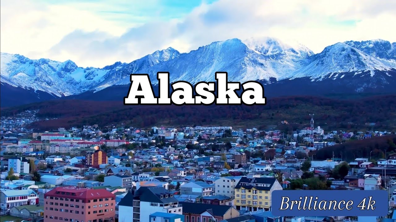 Flying Over Alaska 4K | Majestic Scenery & Soothing Music to Deeply Relax