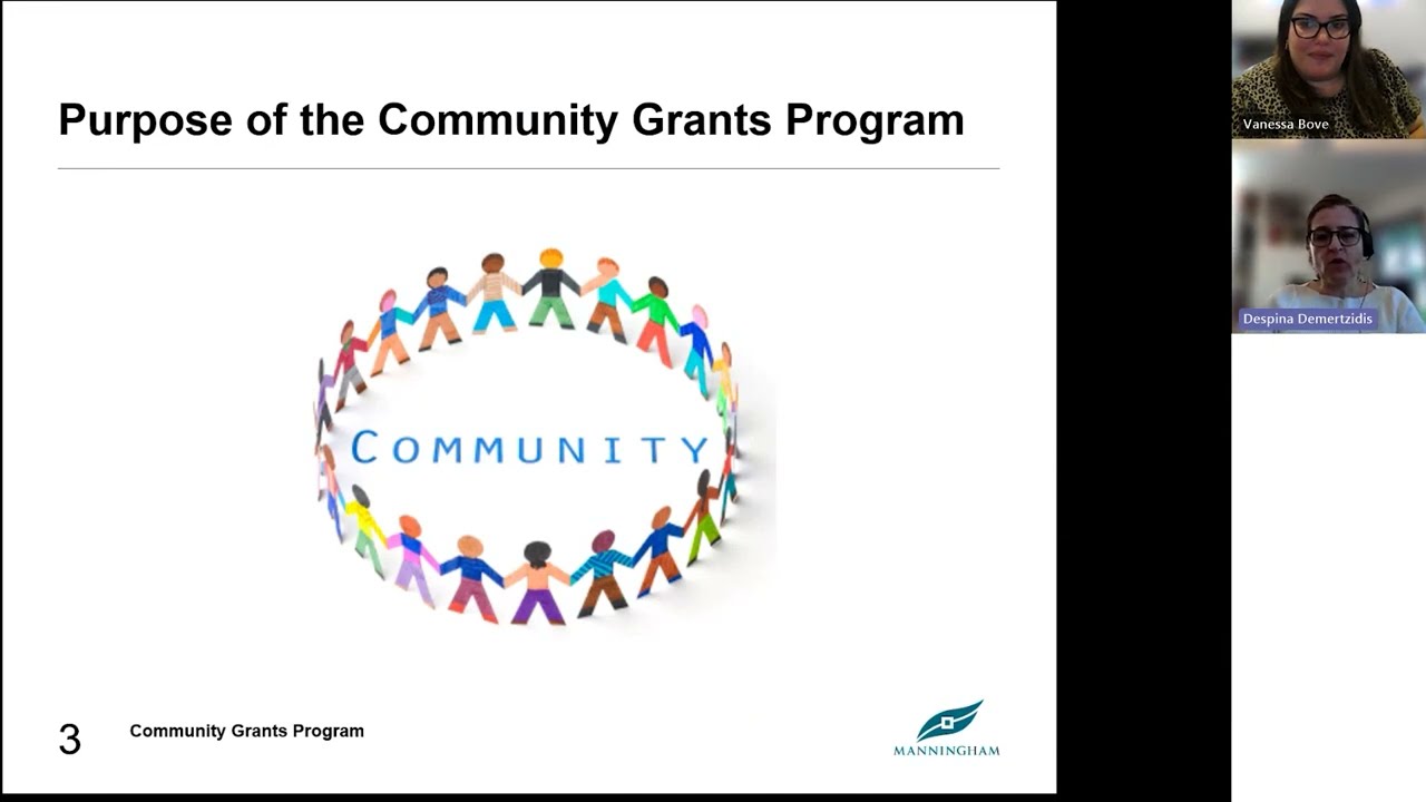 Community Grants Information Session 2024