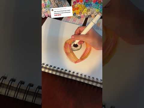 Part 2 but hazel? #art #drawing #viral #drawingprocess #sketch #eye #eyeart #eyedrawing #hazeleyes