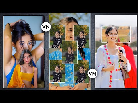 Trending Instagram Reels Video Editing In Vn App | Vn Photo Transition Video Editing | Vn QR Code