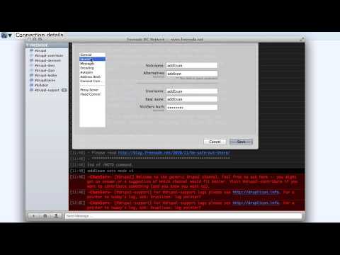 Using IRC (Internet Relay Chat)