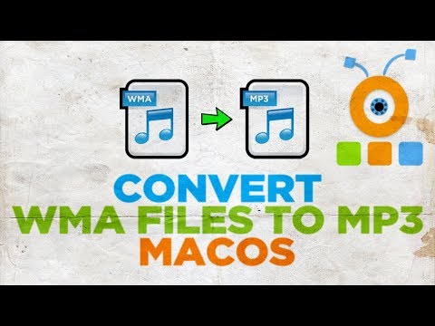 How to Convert WMA Files to MP3 in macOS