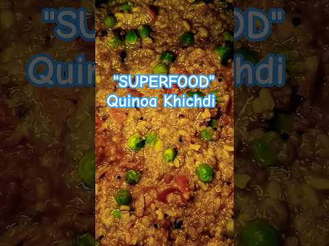 Quinoa Khichdi, a SUPERFOOD for weightloss #shorts #viral #trending #recipe #viralvideo #cooking #yt