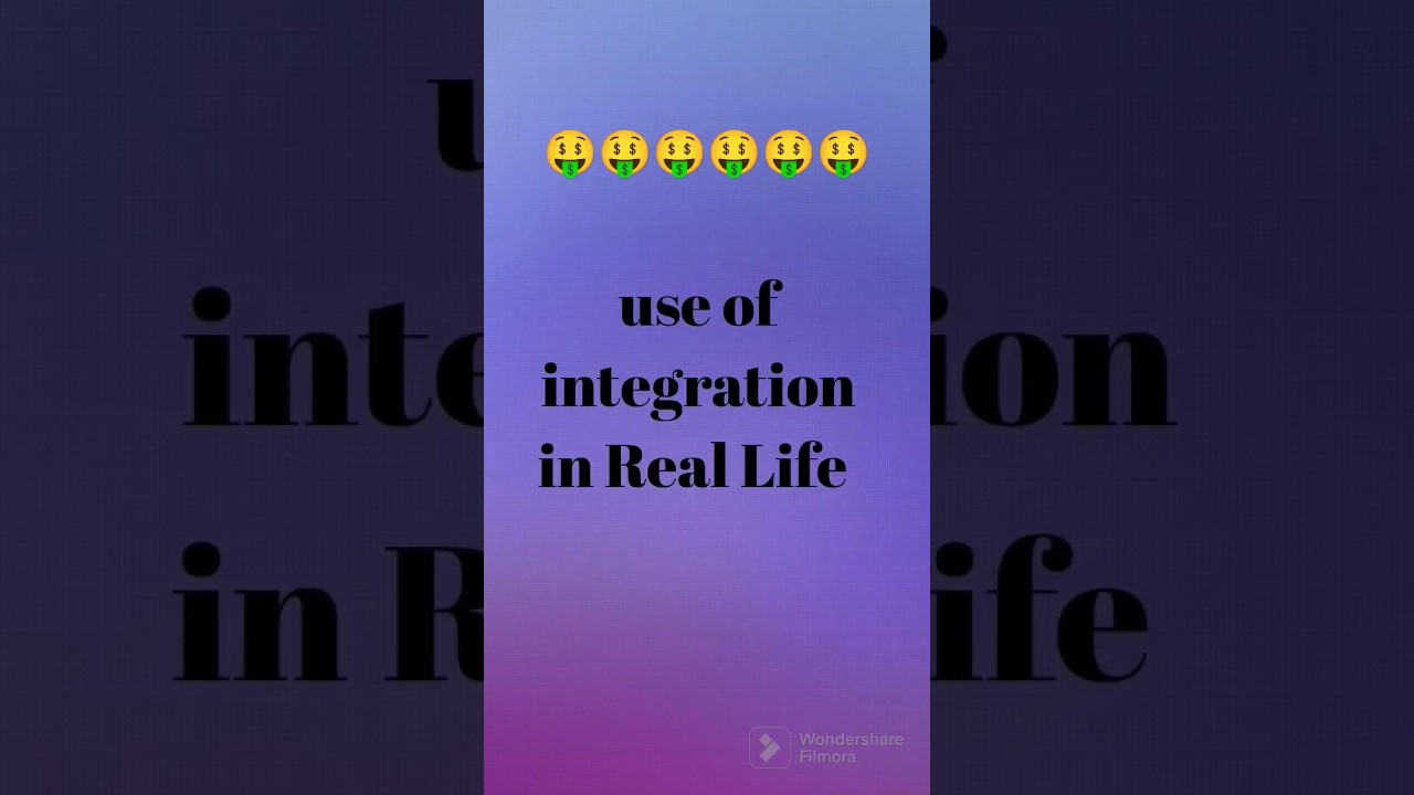 Use of Integration in REAL LIFE | why should we learn Integration? #integration #class12 #calculus