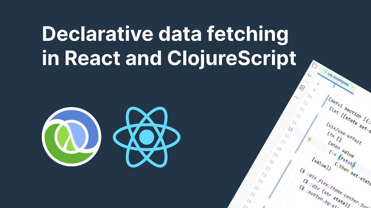 Declarative data fetching in React/UIx | ClojureScript
