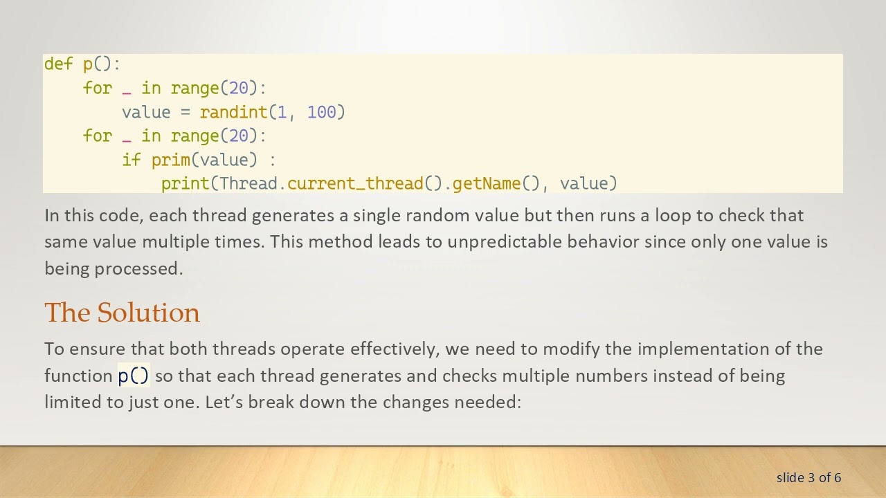 Understanding Thread Behavior in Python: Fixing Multithreading Issues