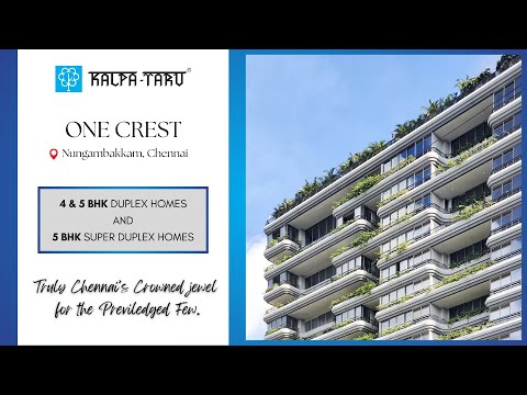 Kalpataru One Crest in Nungambakkam, Chennai: Price, Brochure, Floor ...