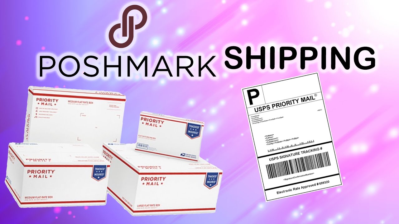 Our Poshmark Shipping Workflow And How to Ship 3 Different Ways | Poshmark Tips =)