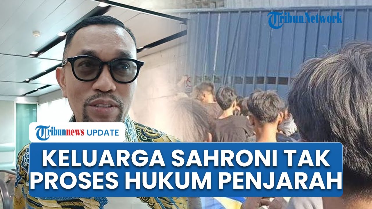 Barang Jarahan Mulai Dikembalikan, Keluarga Sahroni Tegaskan Tak akan Proses Hukum Penjarah ...