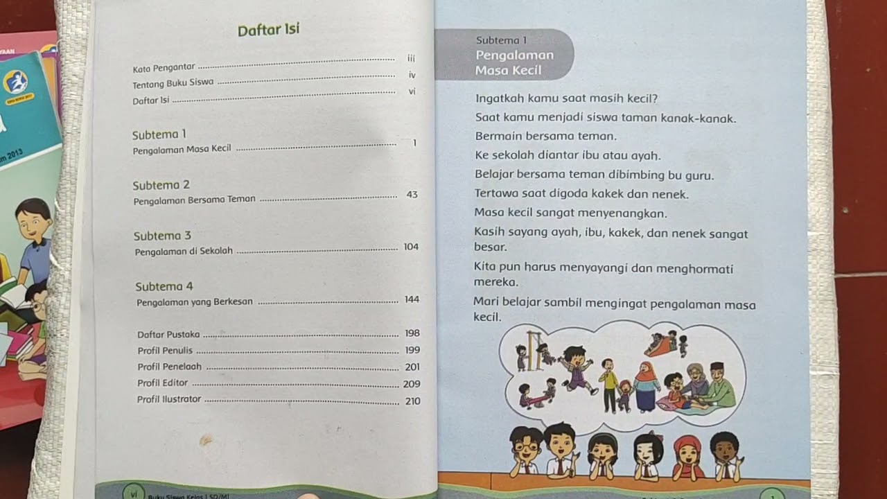 Penyedia/Distributor/Jual Buku Tema 5 Kelas 1 HET Kemdikbud K13 Edisi Revisi WA 085730453518