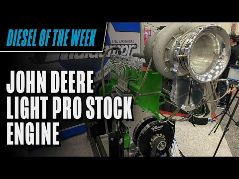 540 cid Small Block John Deere Light Pro Stock Engine