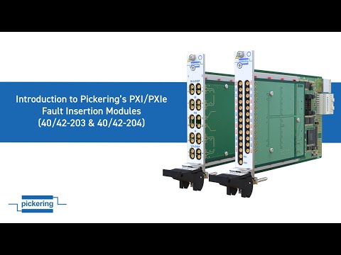 Single-slot PXI and PXIe 1000Base-T1 Fault Insertion Modules