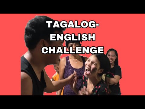 Tagalog To English Game Challenge | Rheian Palapar Vlog 01