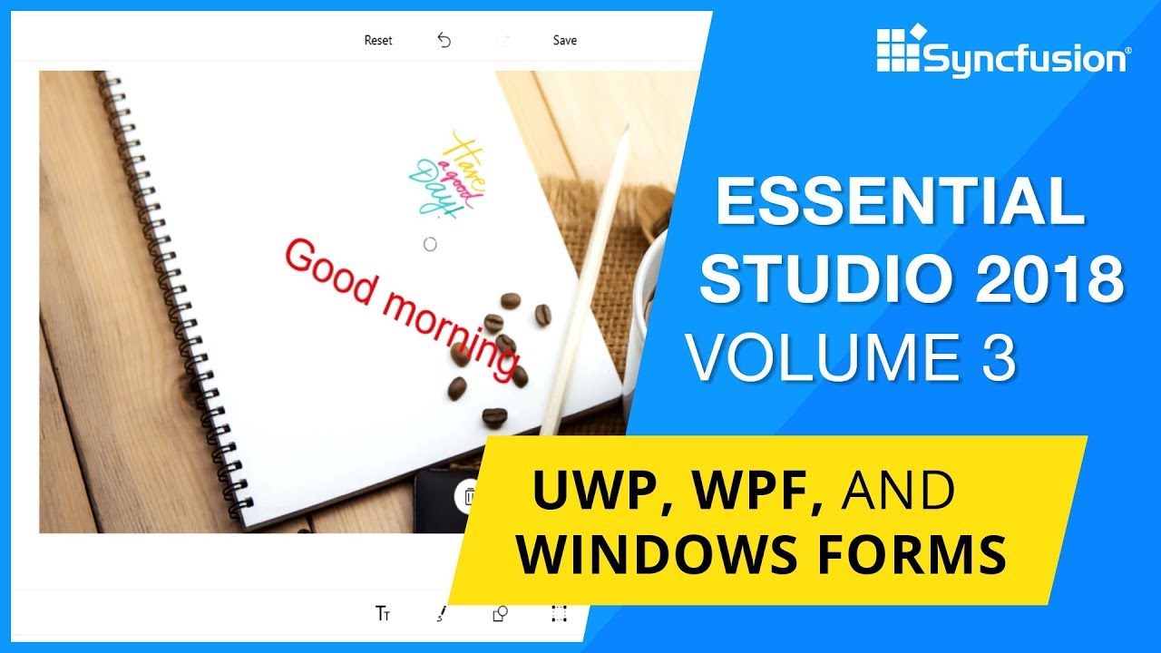 Syncfusion UWP, WPF, and Windows Forms Updates - 2018 Volume 3