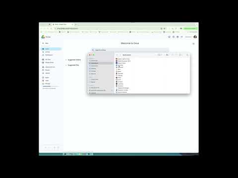 Installing Google Drive for Desktop on a Mac