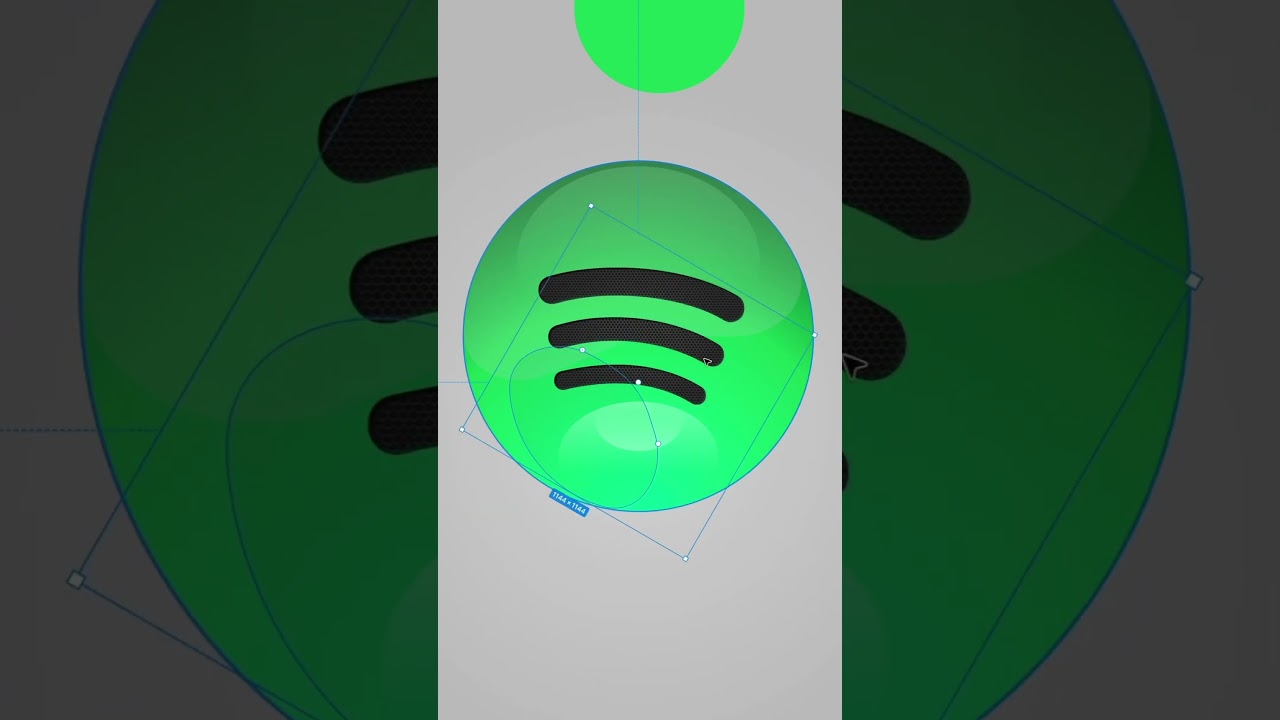 What if the Spotify logo was Frutiger Aero?