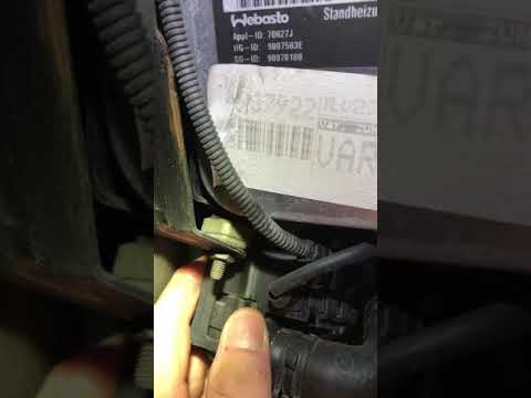 Webasto water pump test