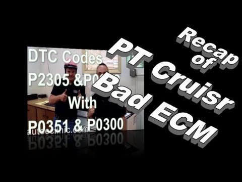Part 2 - Diagnosing P2305 P0352 P0351 and P0300 Faulty PCM (Chrysler)