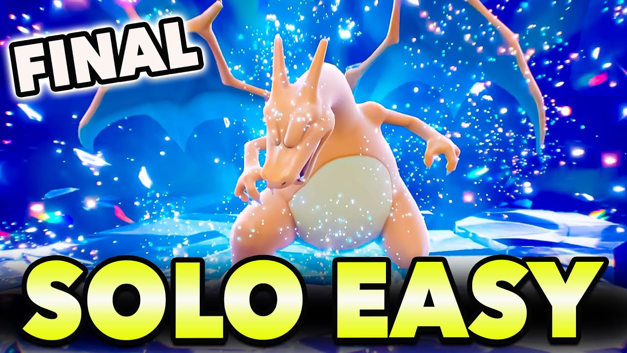 FINAL 7 Star CHARIZARD Raid – Best SOLO Build (Scarlet & Violet)