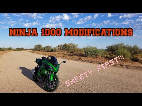 Ninja 1000sx FAVORITE Modifications #jku392adventures