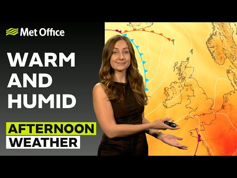25/06/2025 - The odd shower but mostly dry - Afternoon Weather Forecast UK – Met Office Weather