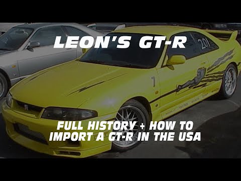 Fast & Furious Yellow R33 GT-R Was a Crushed Motorex Import