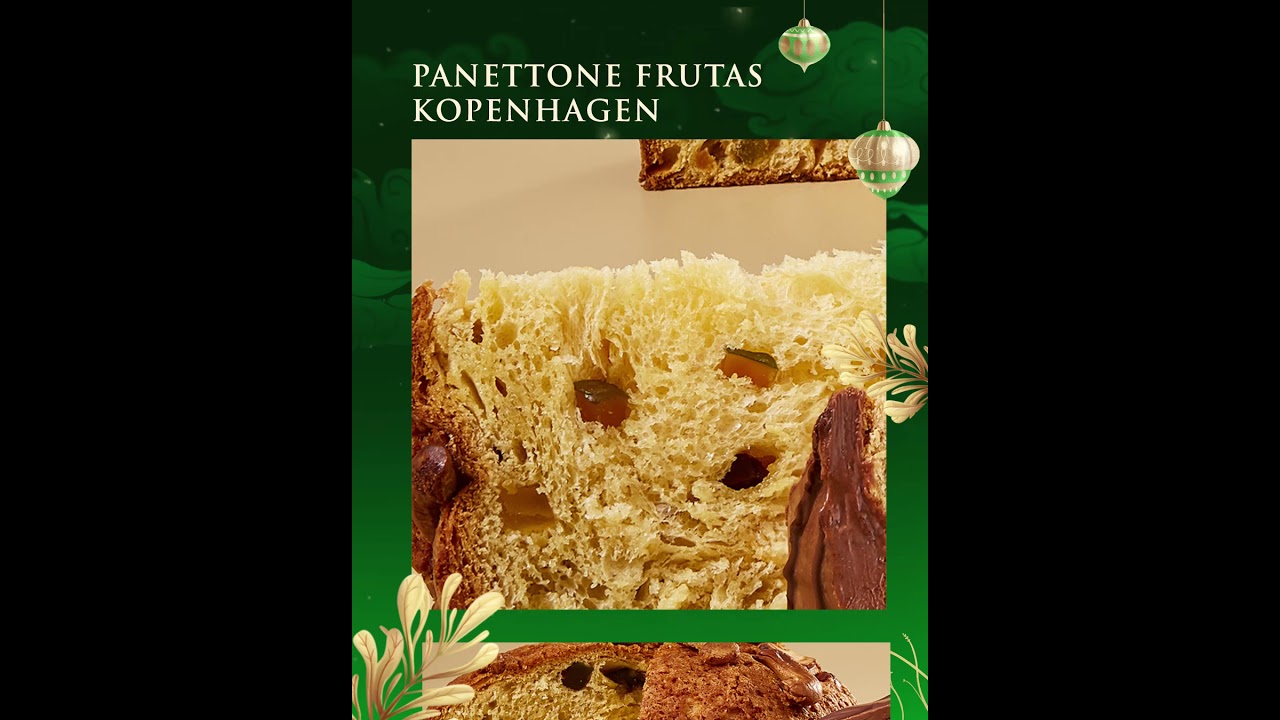 Panettone Frutas kopenhagen Natal 2021