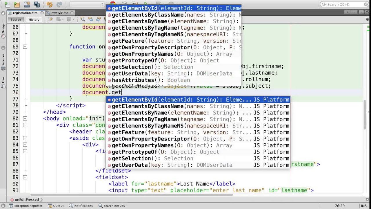 Create - Retrieve - Update - Delete (CRUD) using localStorage - Part 2