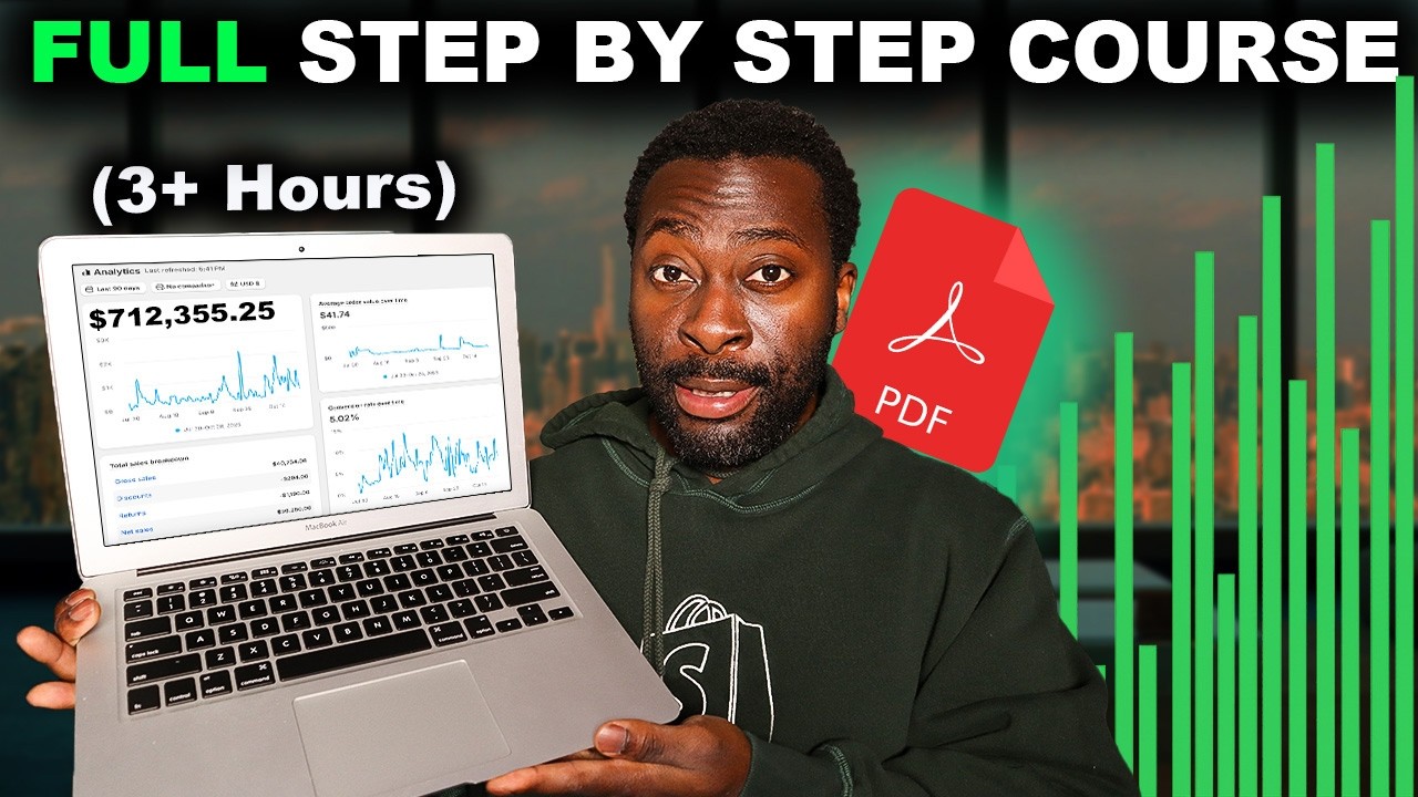 How To Start Selling PDFs Using AI in 2026 (3+ Hours Free Course) Digital Products, PDF Farming.