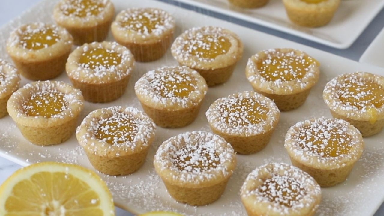 Easy Lemon Cookie Cup Recipe- How to make Lemon Cookie Cups