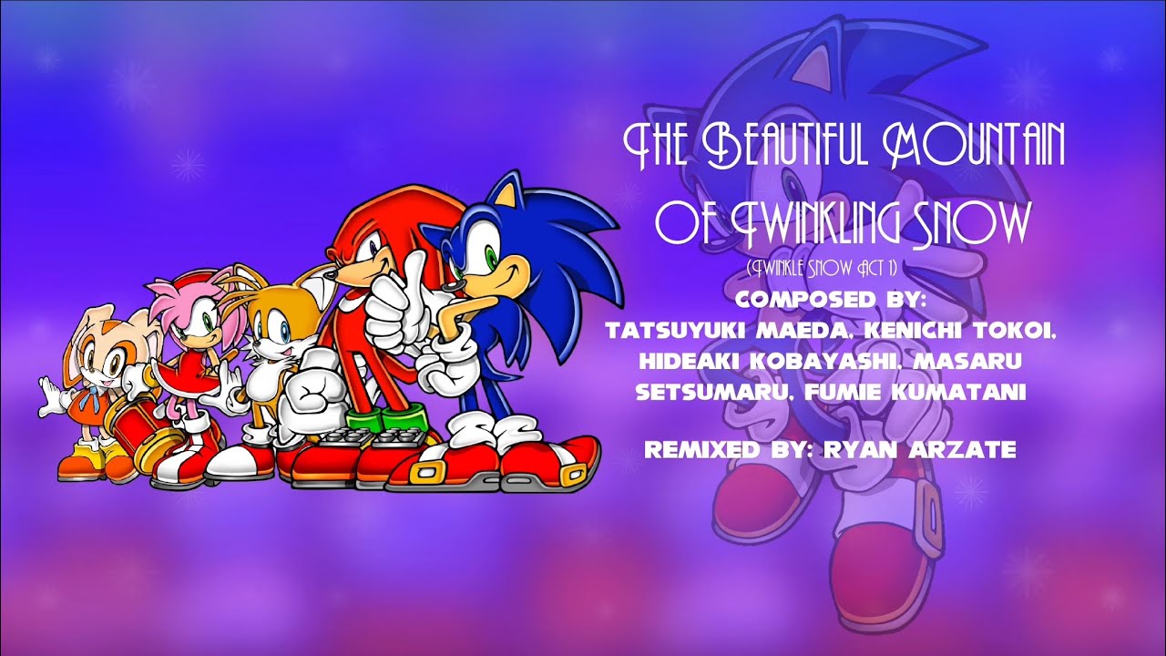 (VOL WARNING🔊) Sonic Advance 3 - The Beautiful Mountain Of Twinkling Snow (Twinkle Snow Act 1 Remix)