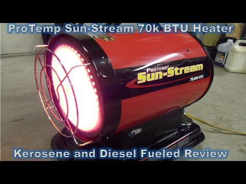 Protemp Kerosene / Diesel Heater Review PT-70-SS - Part 1