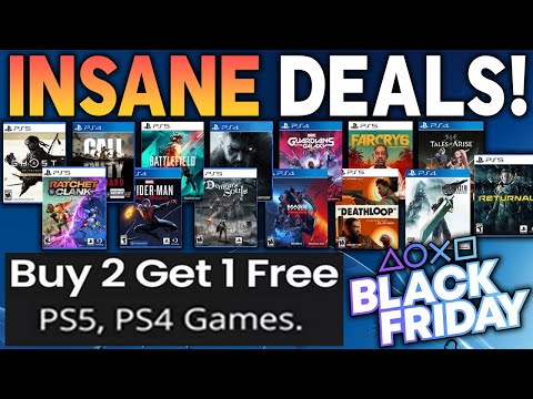FANTASTIC Buy 2 Get 1 FREE PS4/PS5 Black Friday Game DEALS! +More Great PS4/PS5 Deals to Know About!