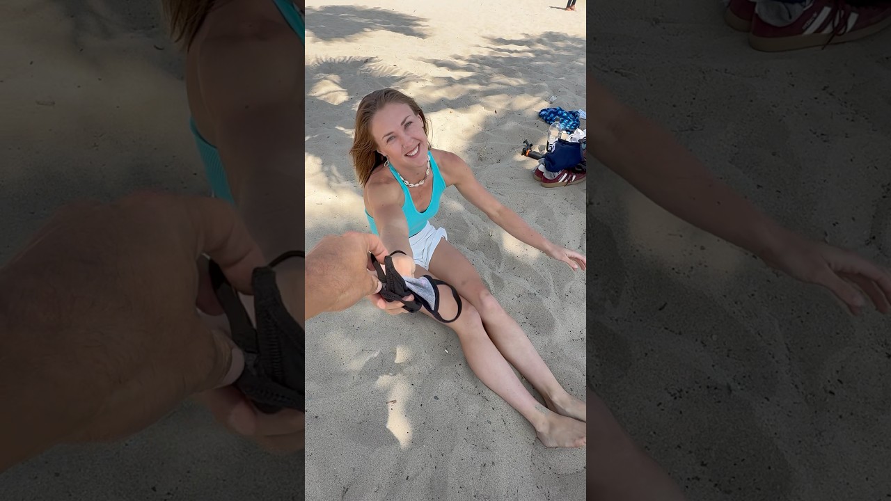 Asked a stranger to film my backflip 😅