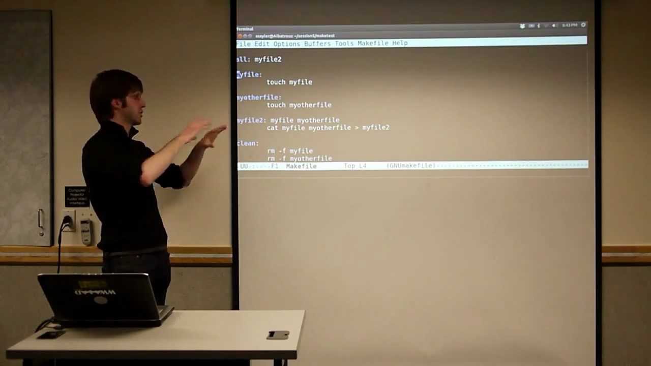 CU - AGSO - Introduction To Linux - Session 5 - Part 3 - GNU make and Makefiles
