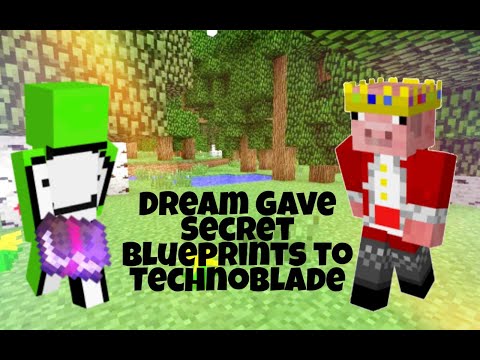 Dream Gives the location of the Blueprints to Technoblade [Dream SMP]
