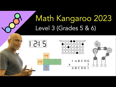 Math Kangaroo 2023 Full Solutions (Level 3 - Grades 5 & 6)