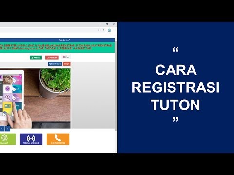 Cara registrasi Tutorial Online bagi Mahasiswa Lama Universitas Terbuka