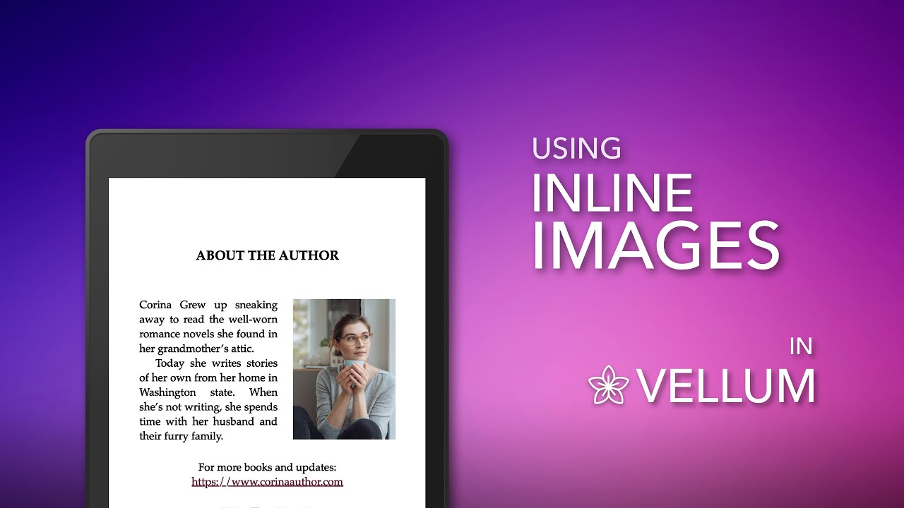 Using Inline Images in Vellum