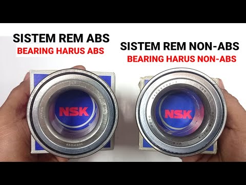 Perbedaan Bearing Roda Sistem Rem ABS dan Non ABS